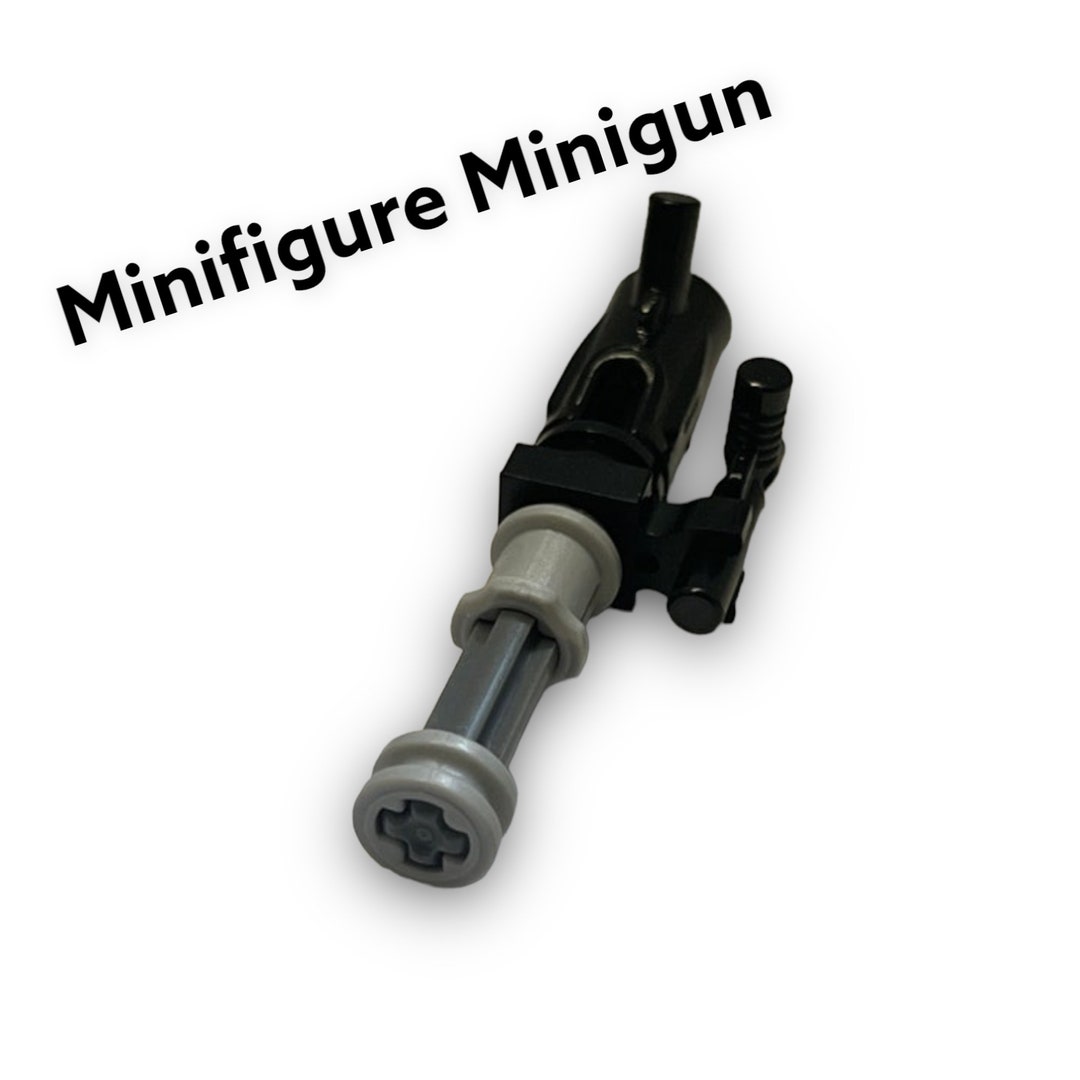 Lego Minifigure Minigun - Etsy
