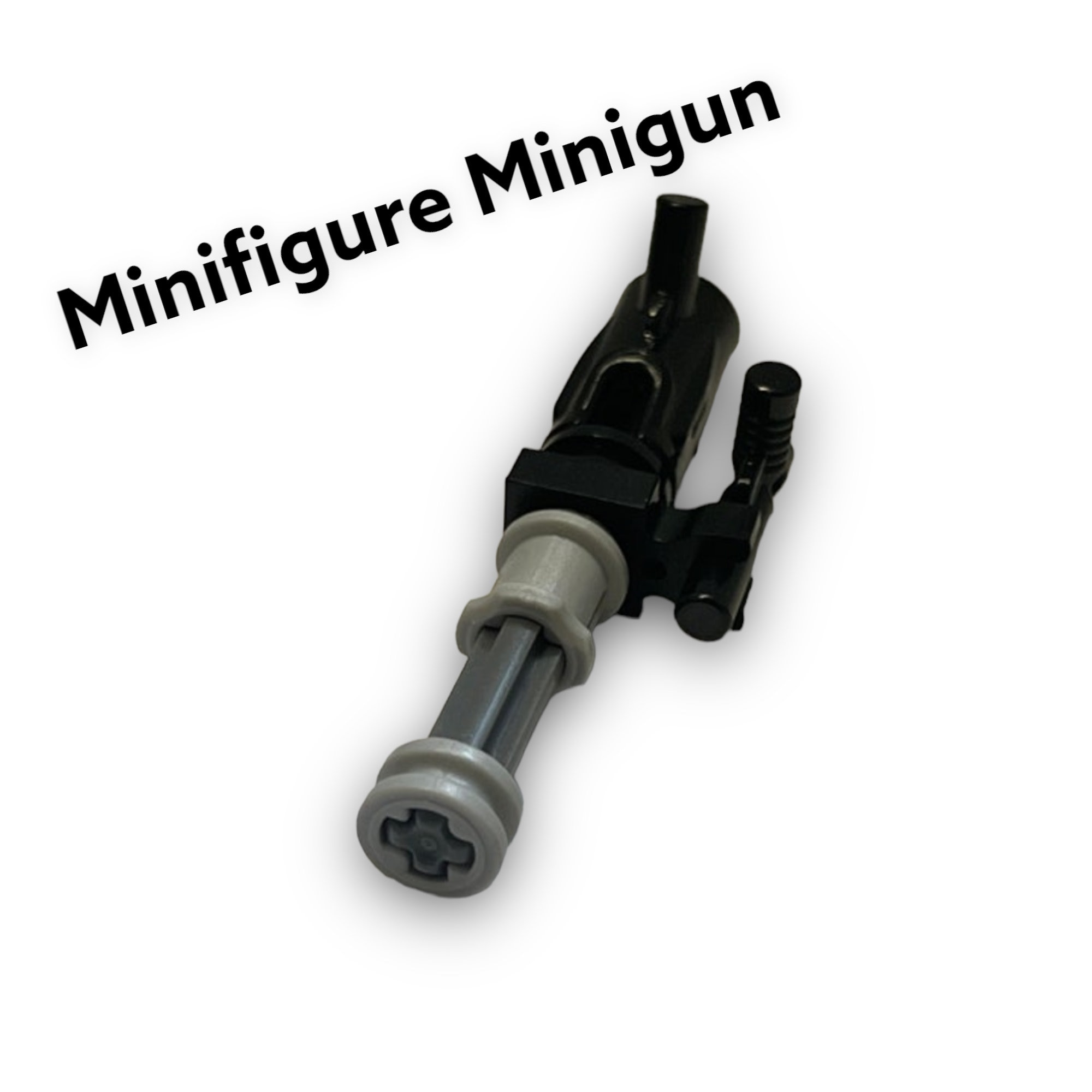 Lego Minifigure Minigun - Etsy