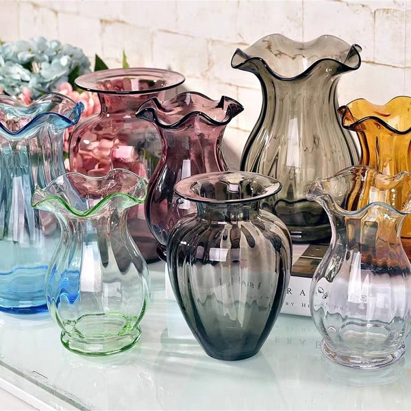 Colorful Flower Vase - Etsy