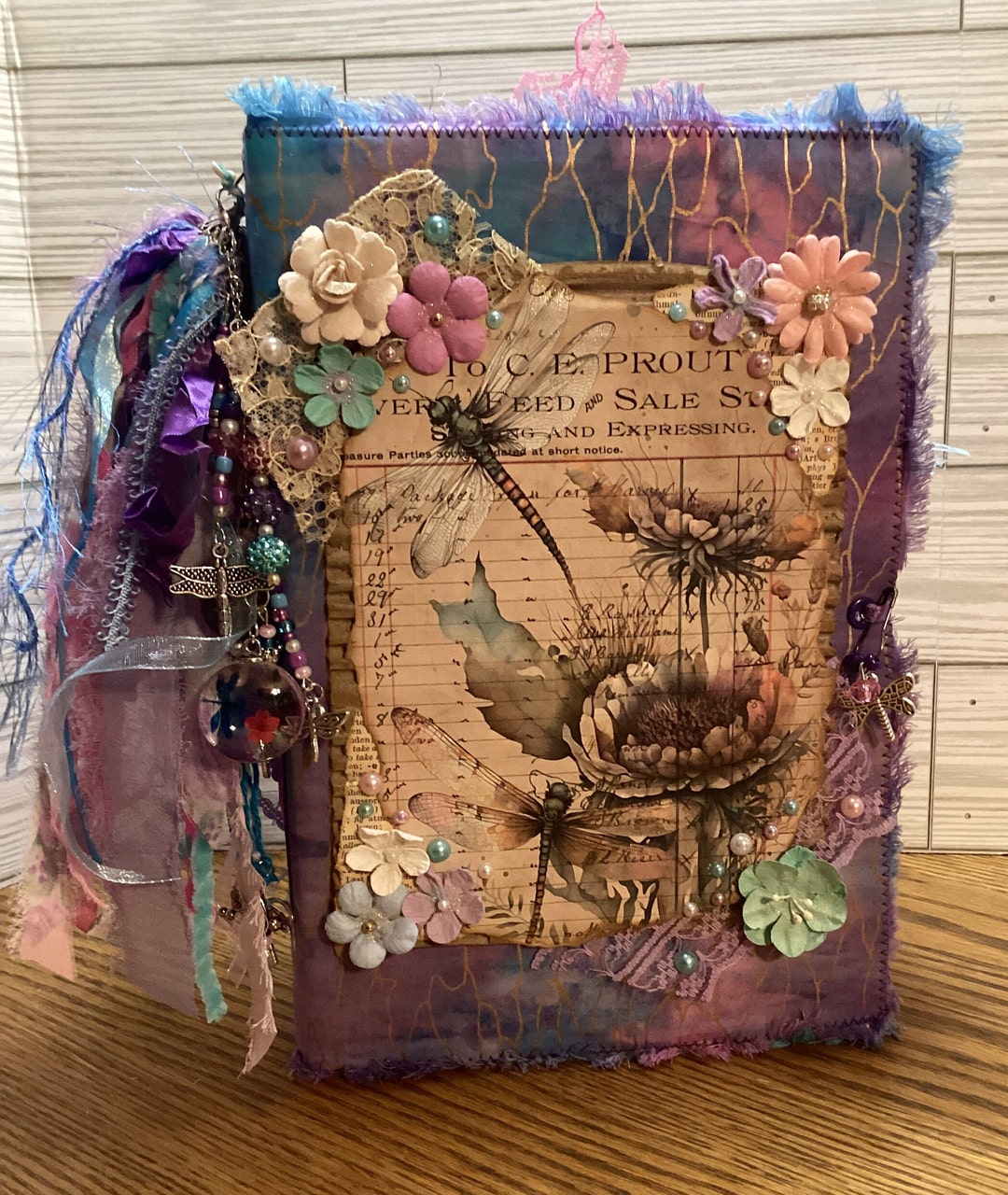 Hard Cover Dragonfly Journal - Etsy