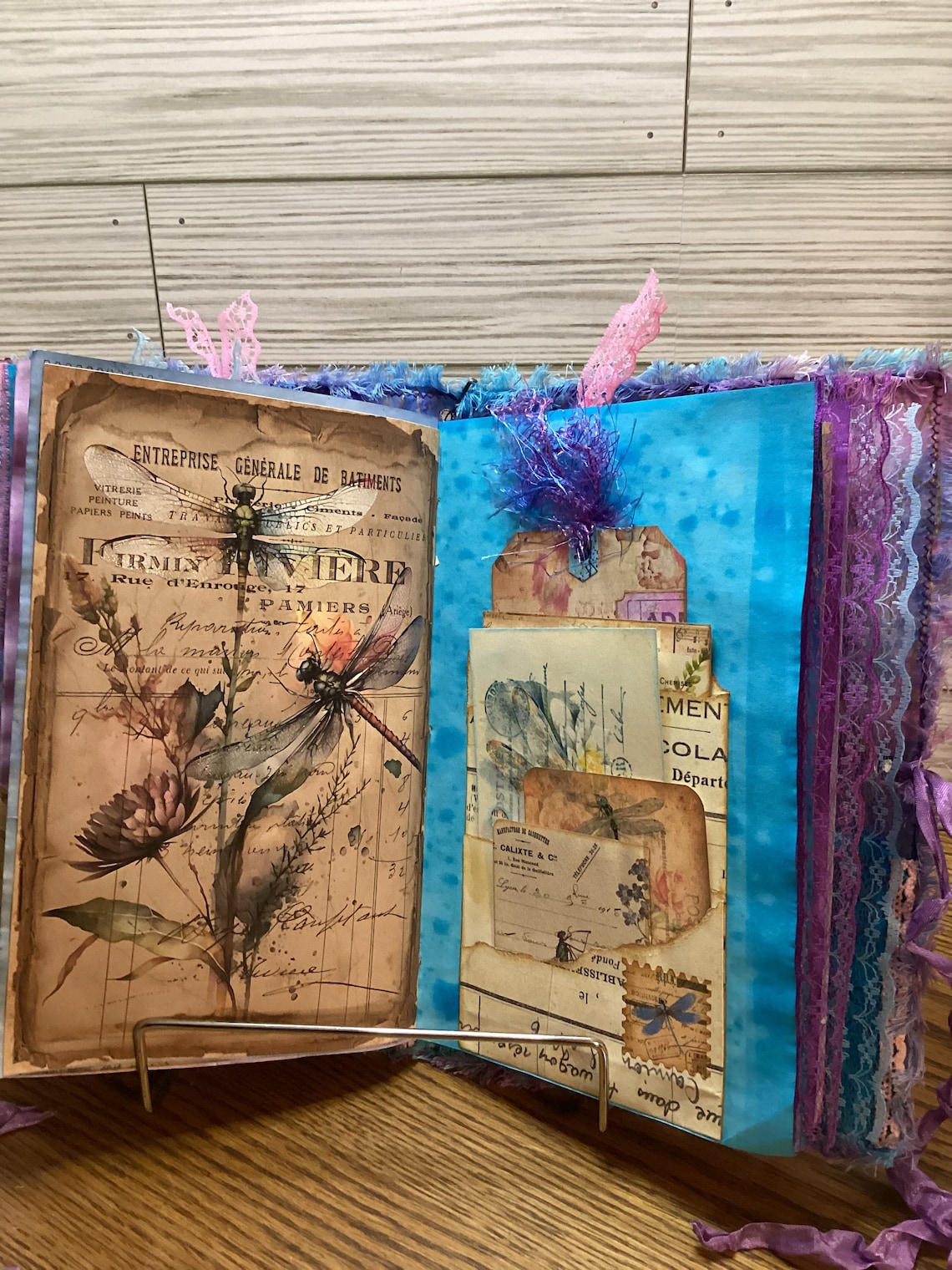 Hard Cover Dragonfly Journal - Etsy