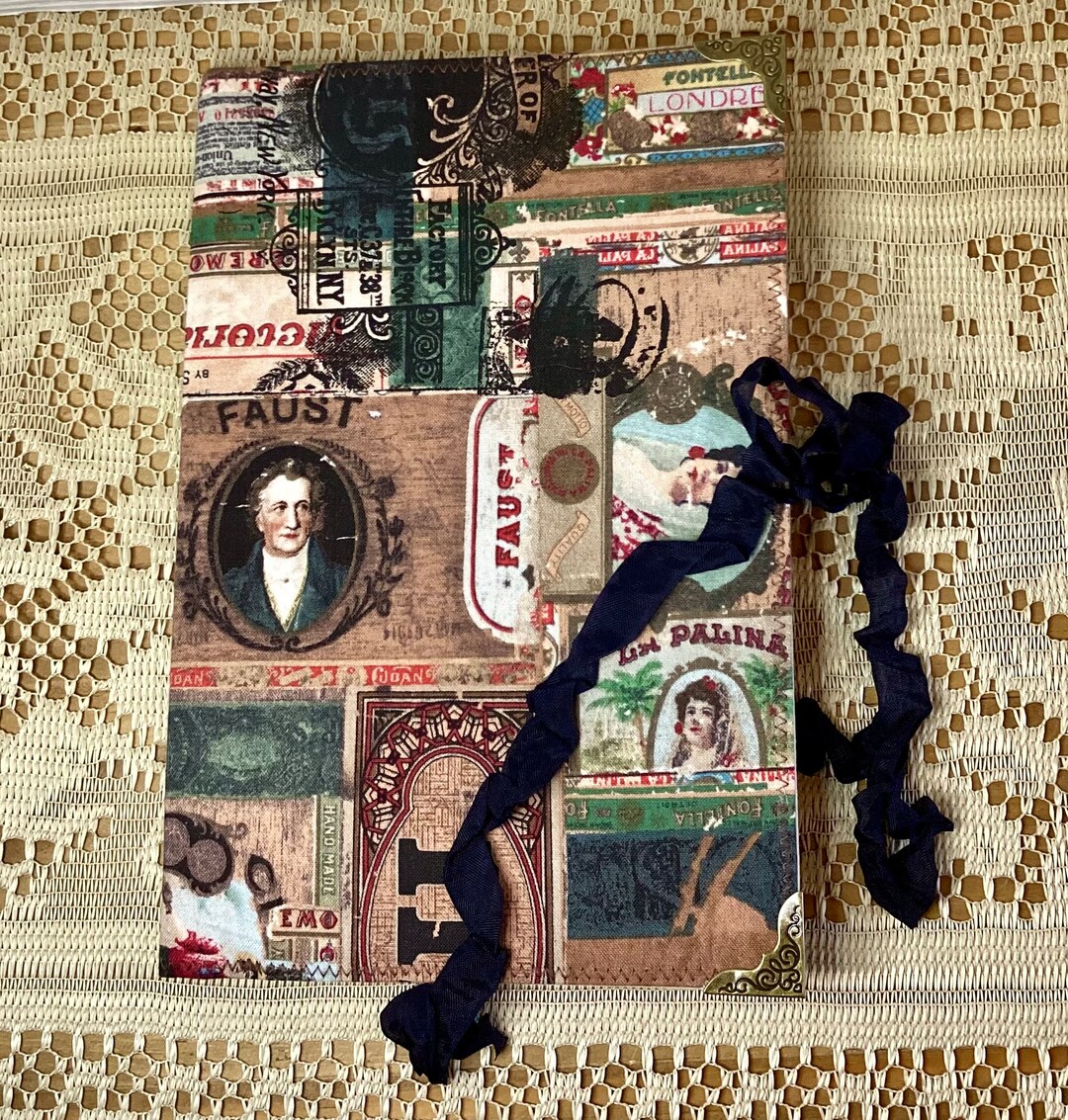 Tim Holtz Dapper Fabric Journal Cover ( Journal Cover Only) - Etsy