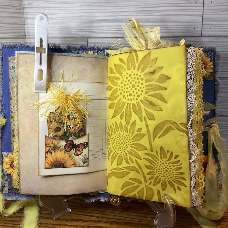 Sunflower Journal - Etsy