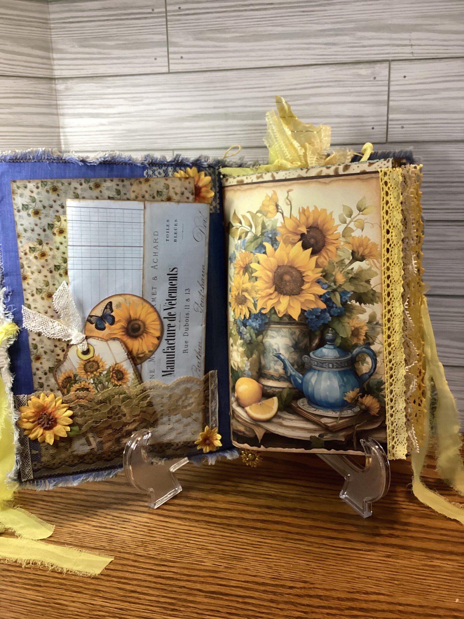 Sunflower Journal - Etsy