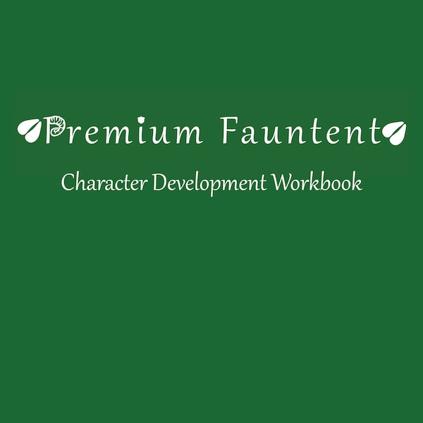 Character Development Template Etsy