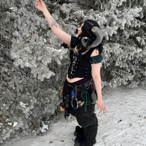 12 Inch Digitigrade Faun Leg Pad Digital Template Pattern - Etsy