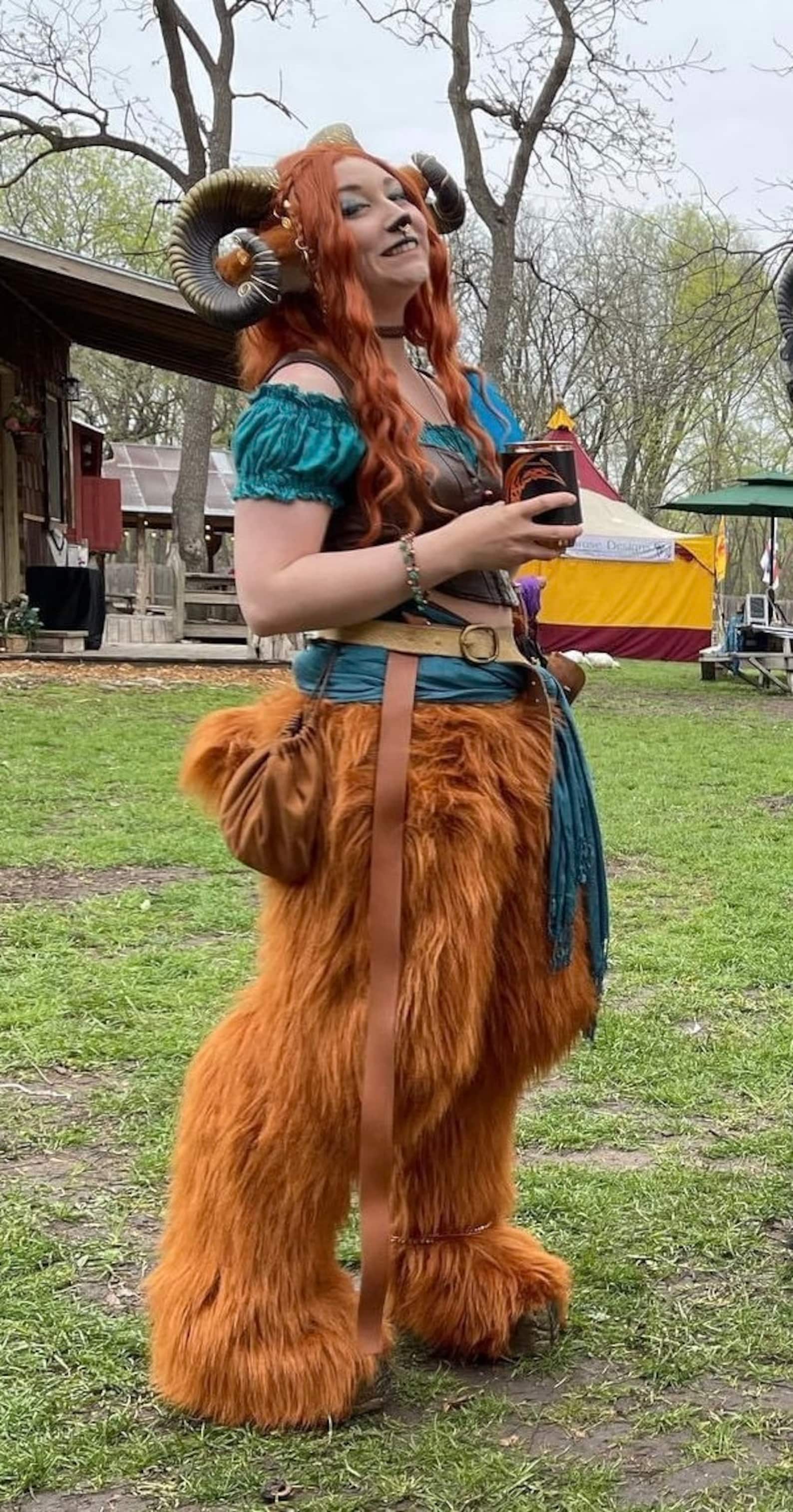 12 Inch Digitigrade Faun Leg Pad Digital Template Pattern - Etsy UK