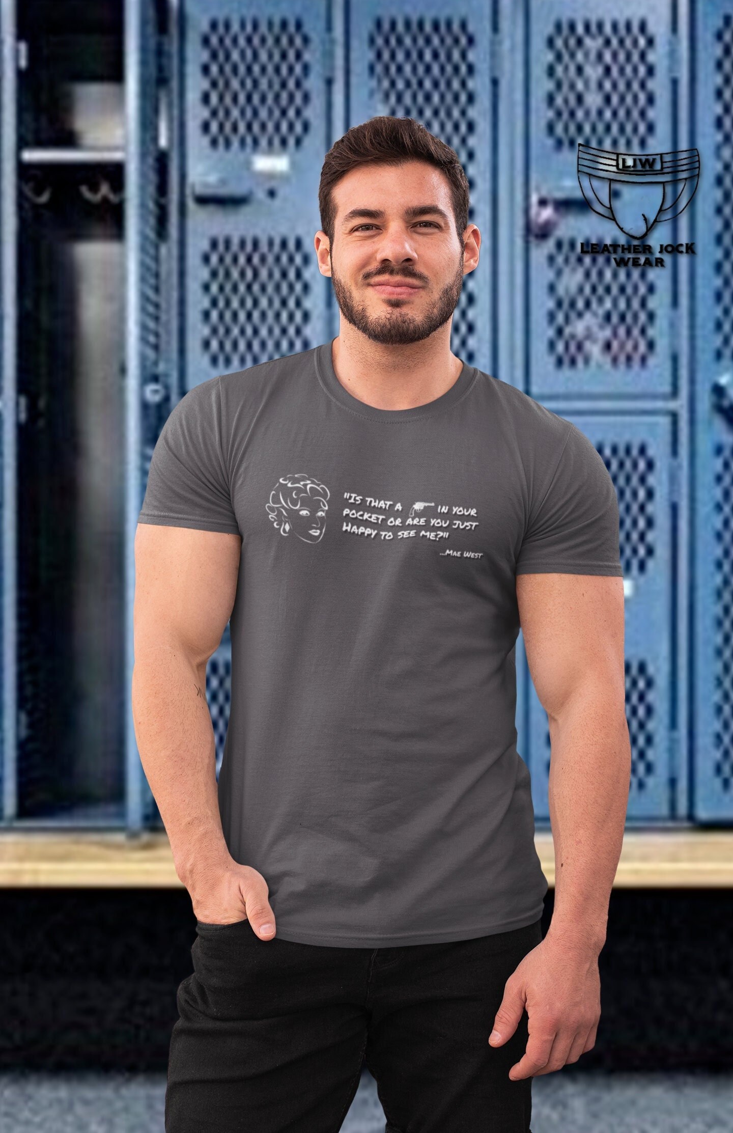 Mae West is That a Pistol in Your Pocket A Fun Graphic Innuendo T-shirt ...