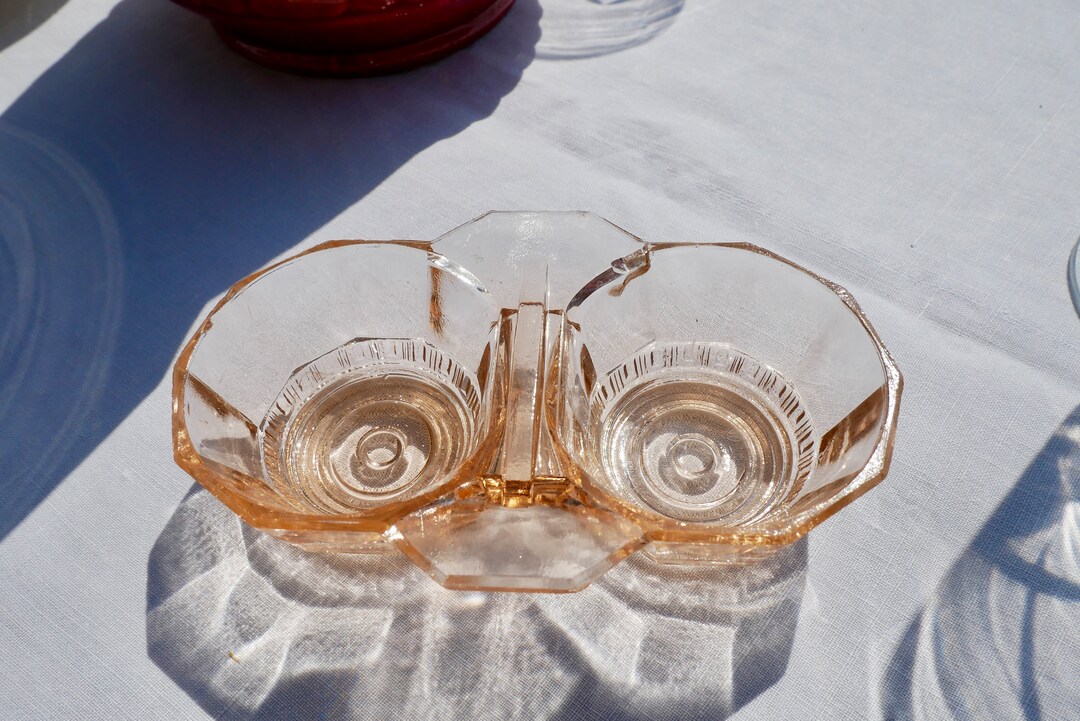 Rosaline Molded Glass Salt and Pepper Shaker - Etsy