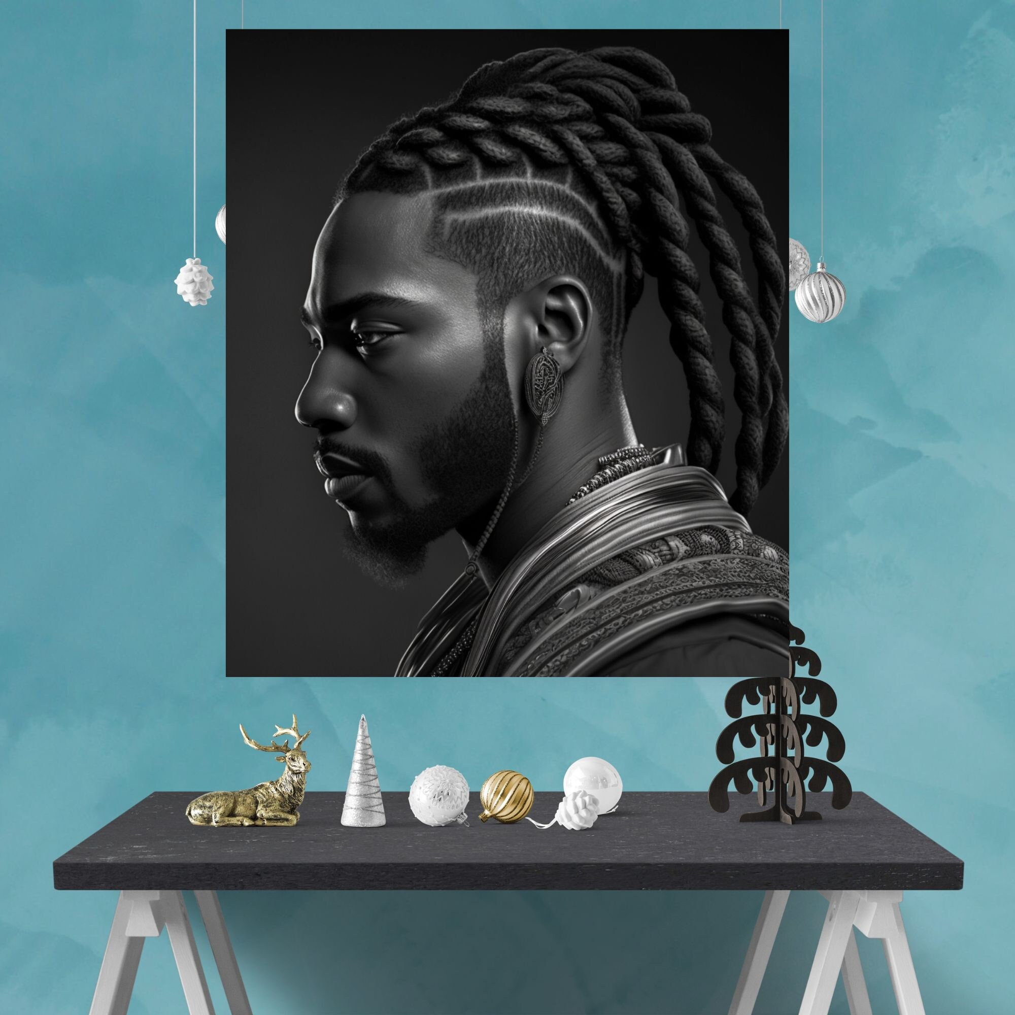 African Braids, Black Man, Braided Man, Black Braids - Etsy