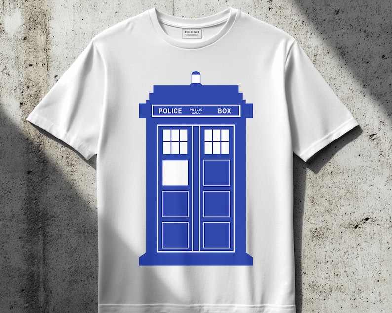 Tardis Doctor Who SVG PNG DXF, Tardis Doctor Who Clipart, Tardis Doctor ...