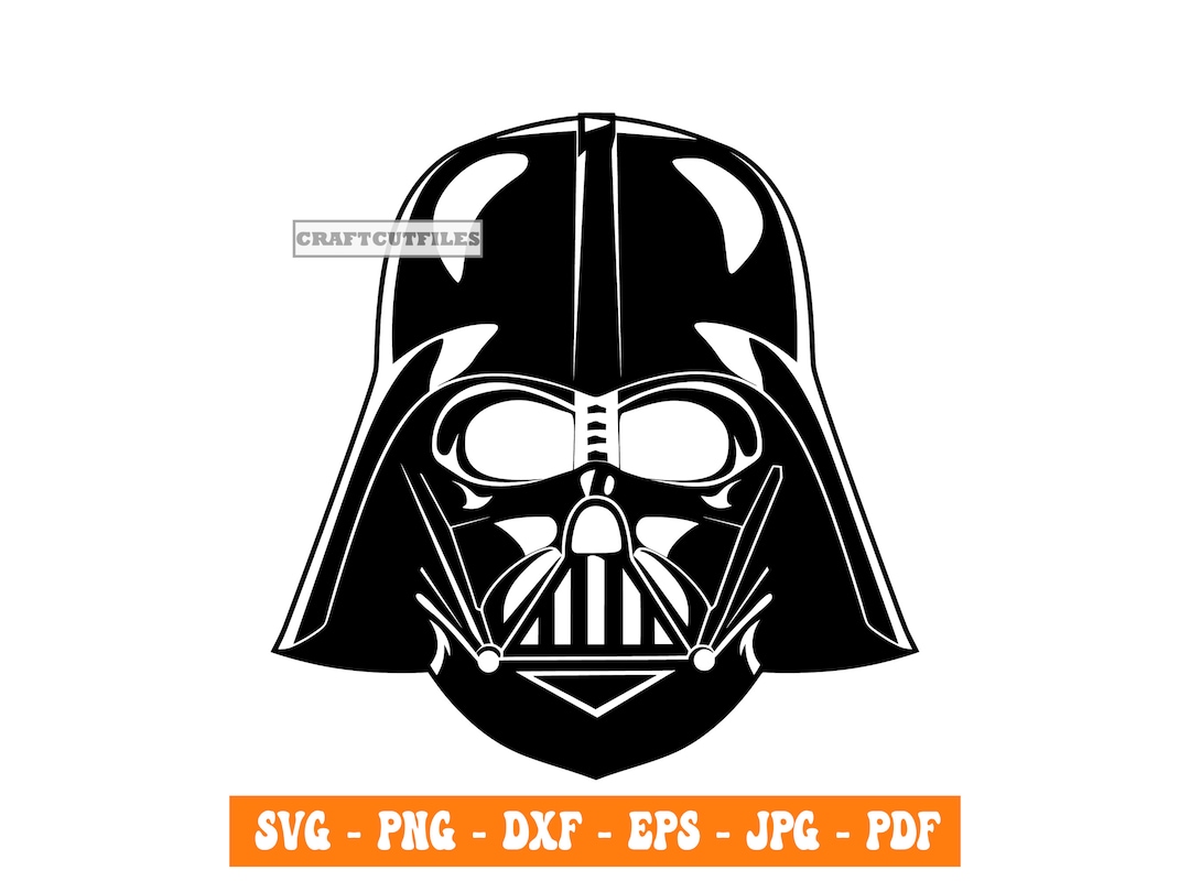 Darth Vader SVG PNG PDF, Darth Vader Vector - Etsy