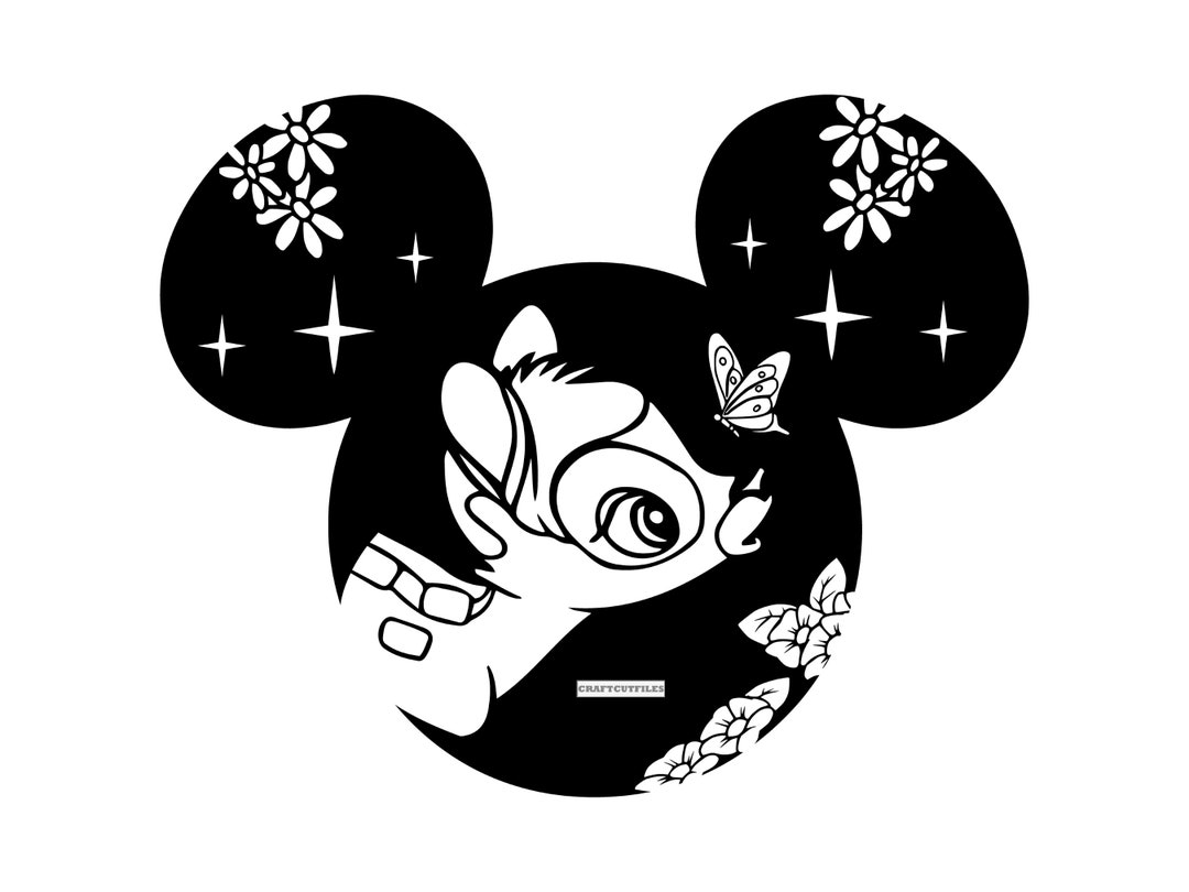 Bambi SVG PNG DXF, Ears Svg, Bambi Clipart, Bambi Files for Cricut ...