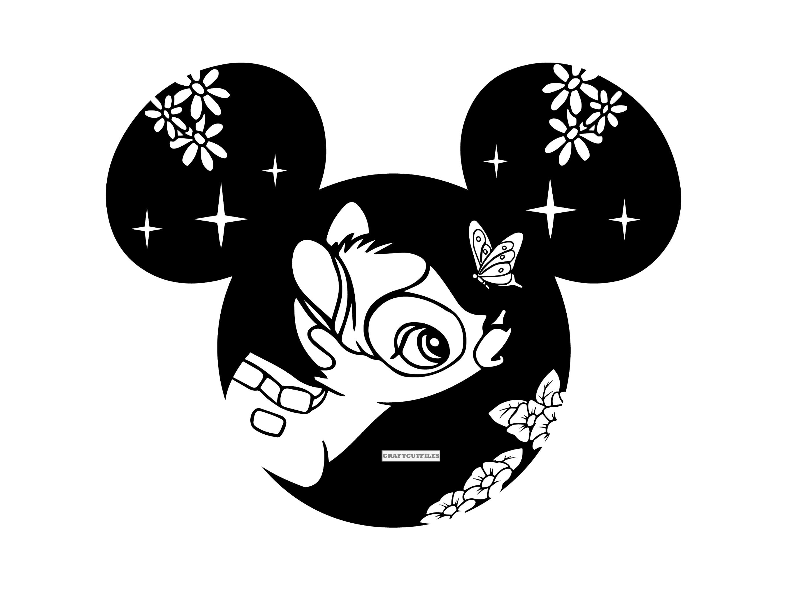Bambi SVG PNG DXF, Ears Svg, Bambi Clipart, Bambi Files for Cricut ...