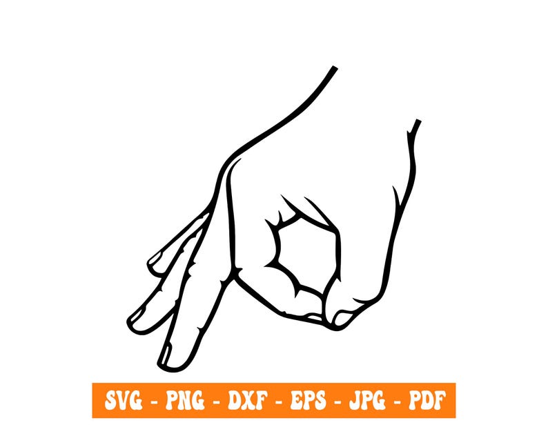 Circle Game Gotcha Hand SVG PNG DXF, Clipart, Files for Cricut, Cut ...