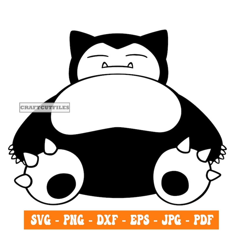 Snorlax Art Card - Etsy