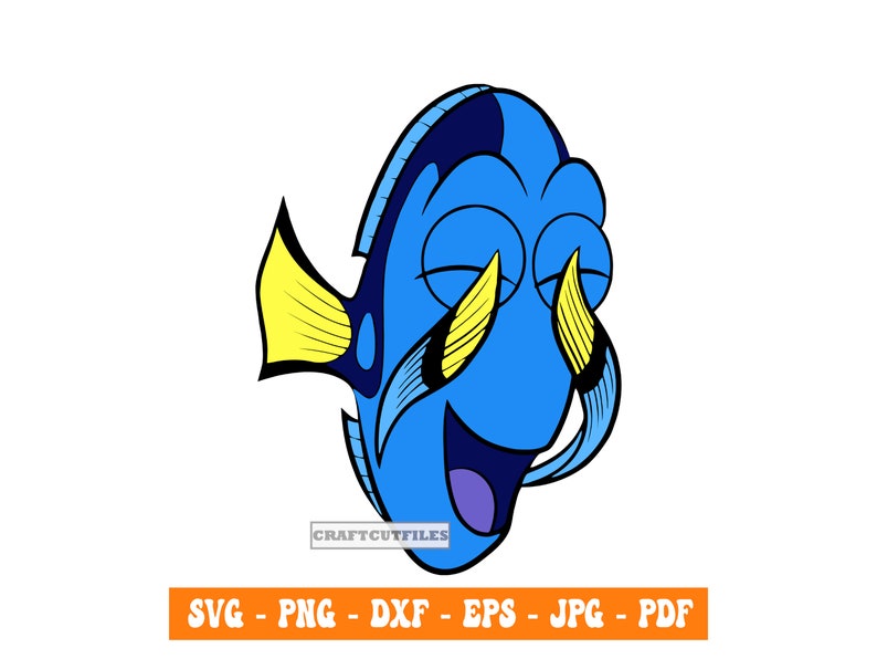Dory #2 SVG PNG PDF, Dory Vector - Etsy