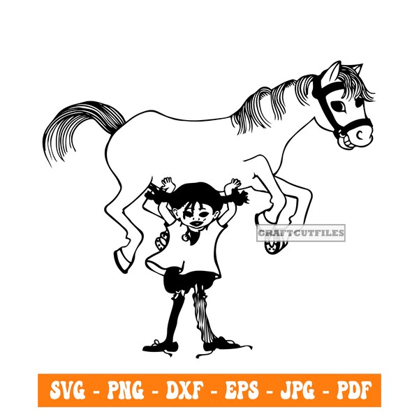 Pippi Longstocking - Etsy