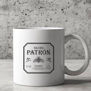 Silver Patron SVG PNG DXF, Silver Patron Files for Cricut, Silver ...