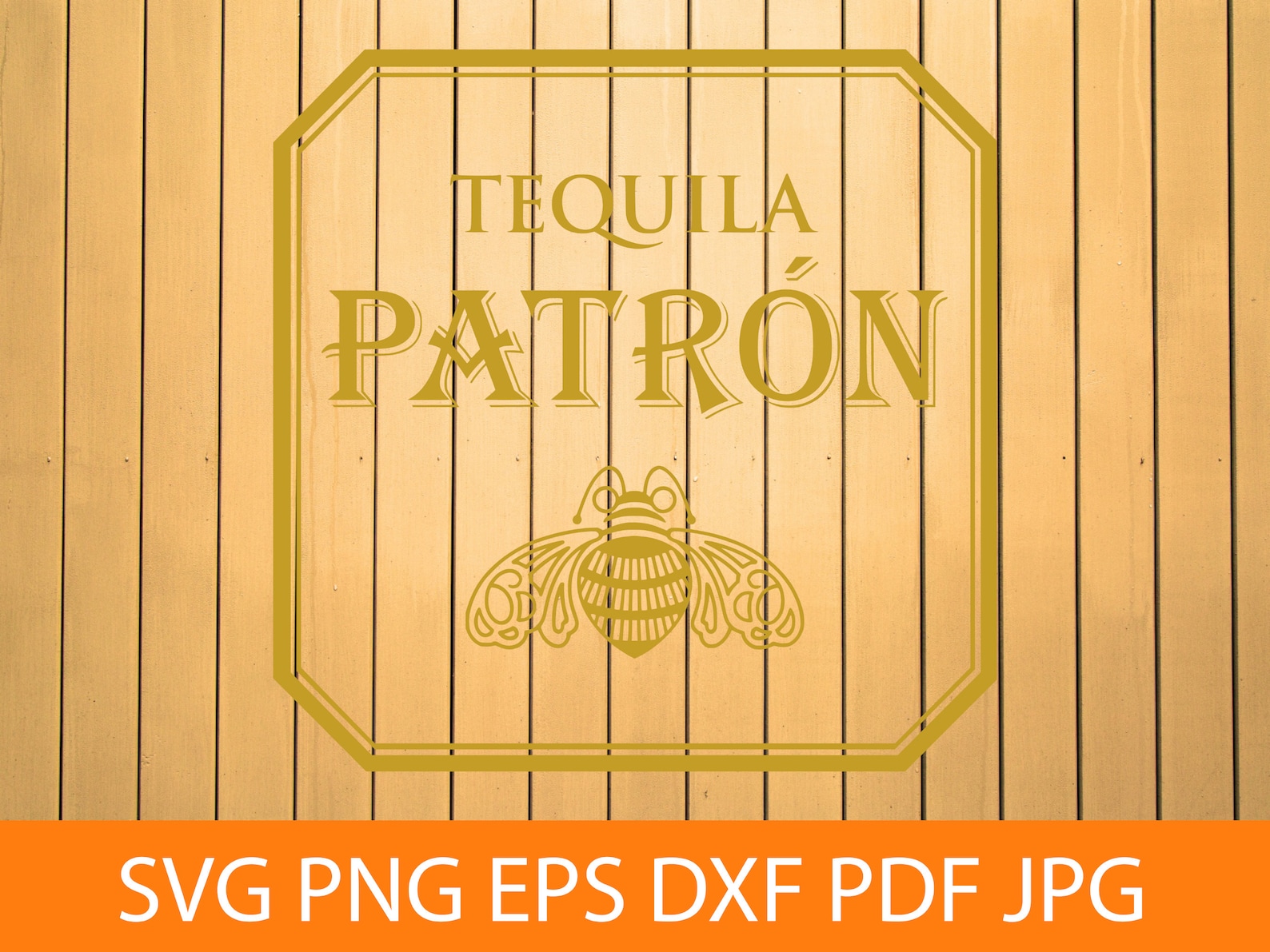 Tequila Patron SVG PNG DXF, Tequila Patron Files for Cricut, Tequila ...