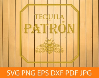 Silver Patron SVG PNG DXF, Silver Patron Files for Cricut, Silver ...