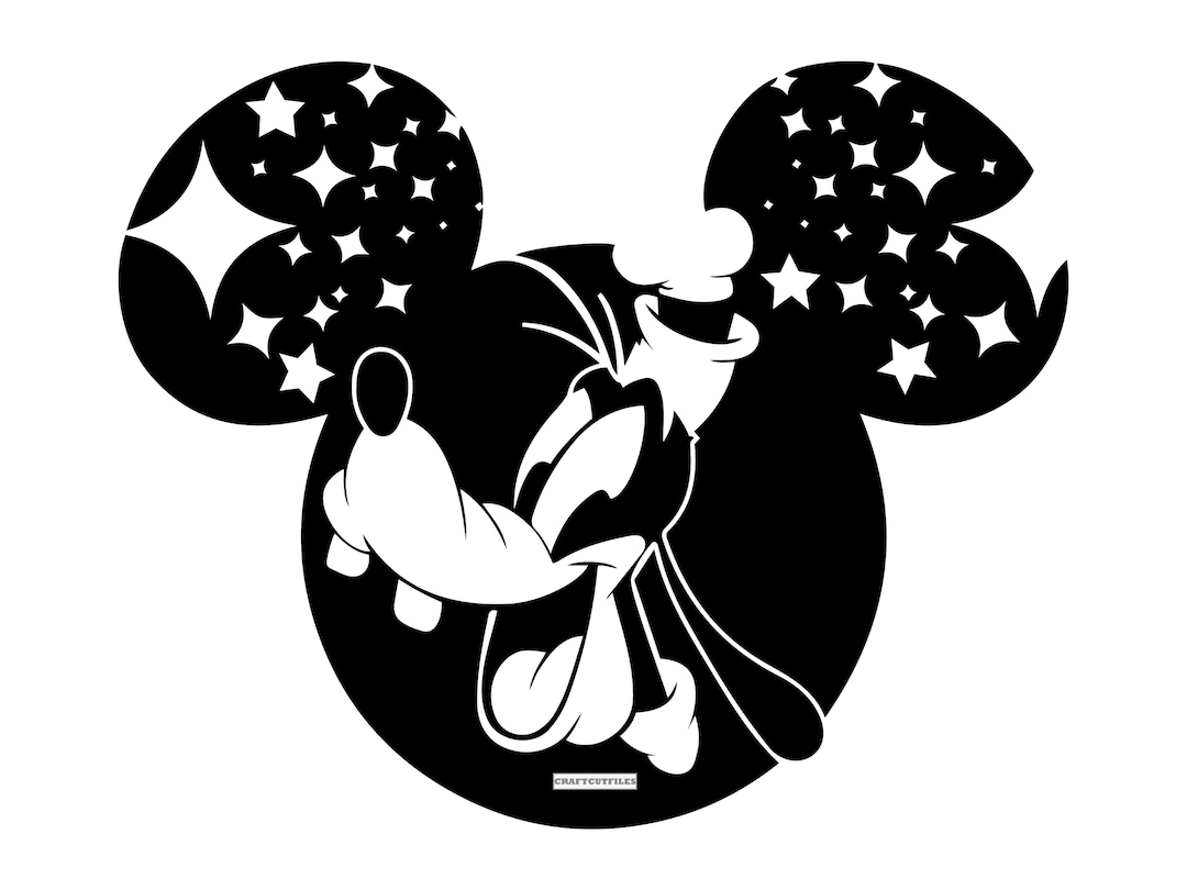 Goofy SVG PNG DXF, Disneyland Ears Svg, Goofy Clipart, Goofy Files for ...