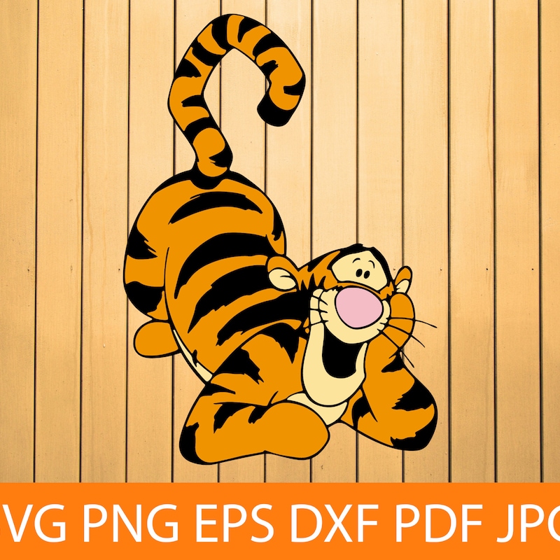 Tigger Svg - Etsy