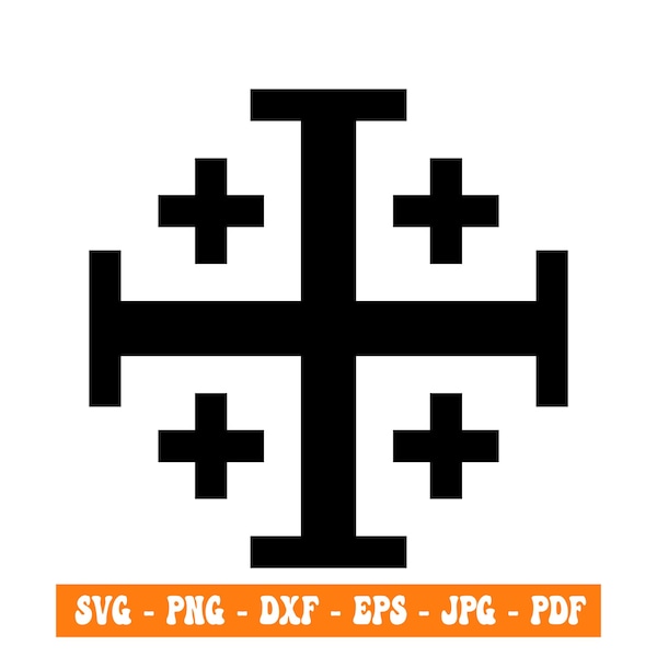 Jerusalem Cross - Etsy