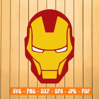 Iron Man Hands PDF Template - Etsy