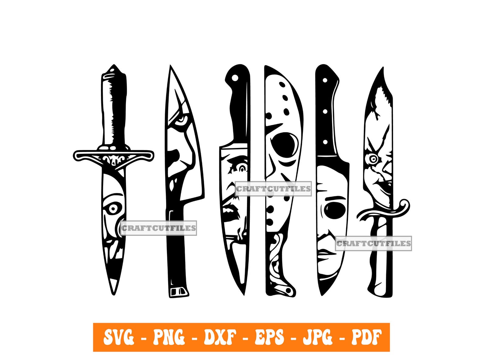 Horror Movie Knife SVG, Horror Knife SVG, Horror Movie Characters SVG ...
