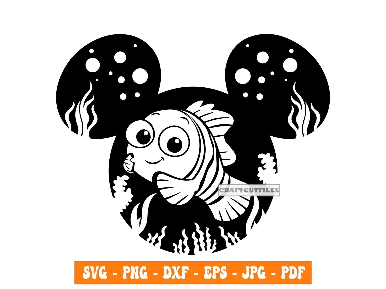 Nemo SVG PNG PDF, Nemo Clipart, Nemo Files for Cricut, Nemo Cut Files ...
