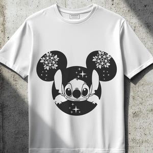 Stitch SVG, Stitch PNG, Stitch DXF, Stitch Ears Svg, Stitch Clipart ...