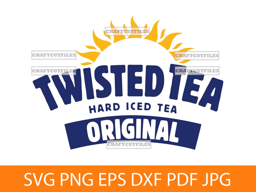 Twisted Tea SVG PNG Vector, Twisted Tea Clipart, Files for Cricut, Cut ...