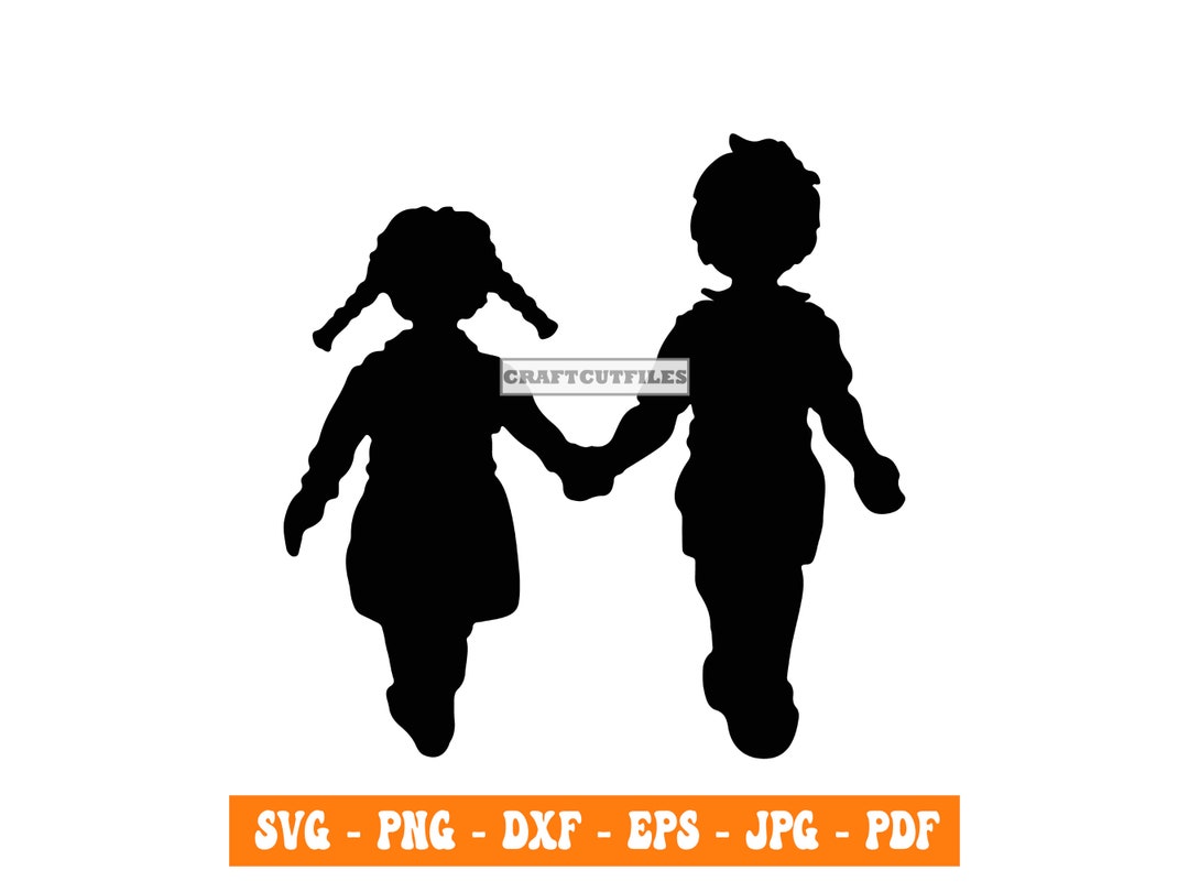 Hansel and Gretel SVG, Grimms Fairy Tales SVG, Clipart, Files for Cricut, Hansel and Gretel Cut ...
