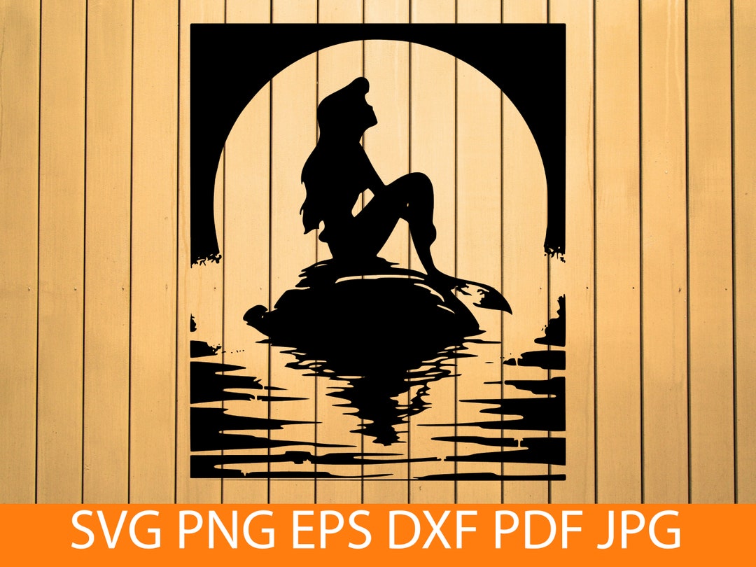 Ariel SVG, Sirenetta SVG, Ariel Shirt SVG, Ariel Clipart, Ariel Files ...