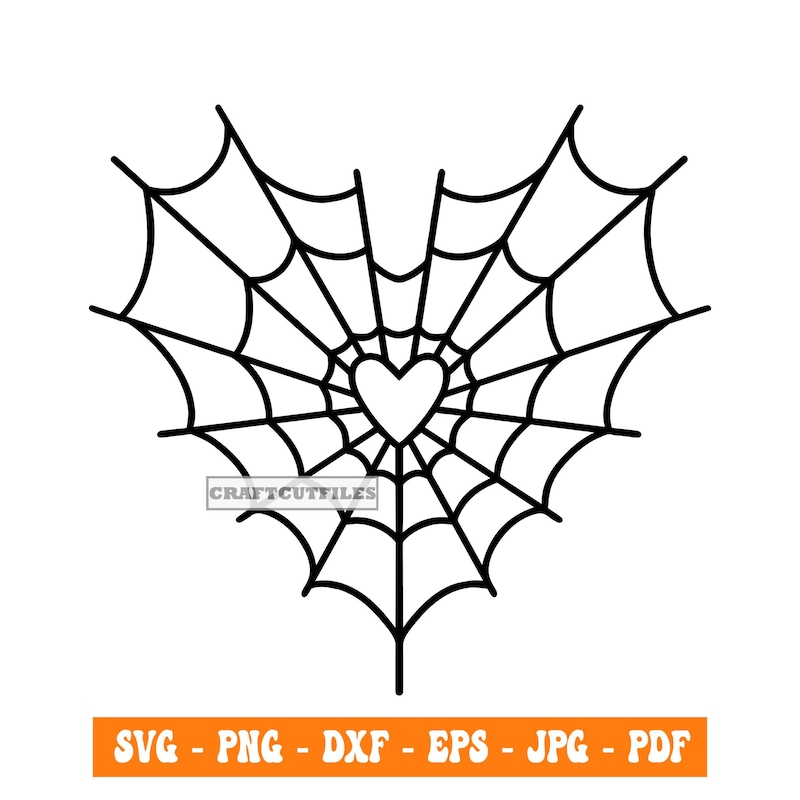Heart Spider Web - Etsy