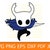 Hollow Knight Head SVG, Hollow Knight Face SVG, Hollow Knight SVG ...