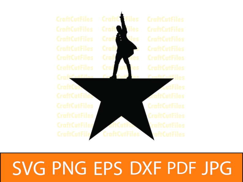 Hamilton Star SVG PNG DXF Hamilton Clipart Hamilton Cricut - Etsy Australia