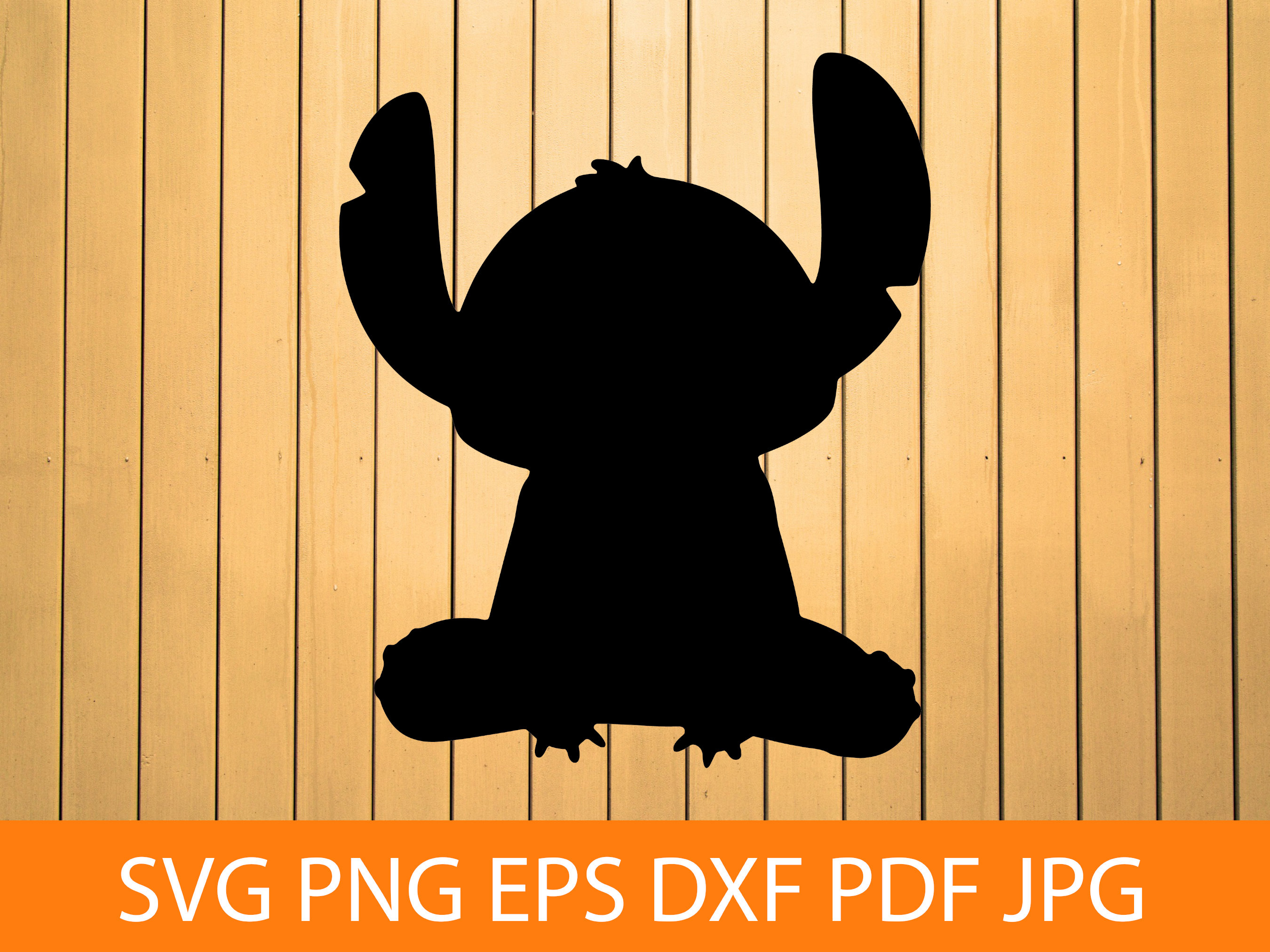 Stitch Silhouette SVG PNG DXF Stitch Silhouette Clipart - Etsy UK