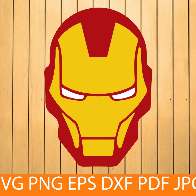 Iron Man Svg - Etsy