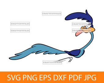 Road Runner 1 Svg, Png, Pdf, Dxf - Etsy