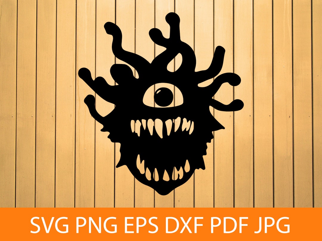 Beholder SVG, Roleplaying SVG, D&D SVG, D and D Svg, Dungeons and ...