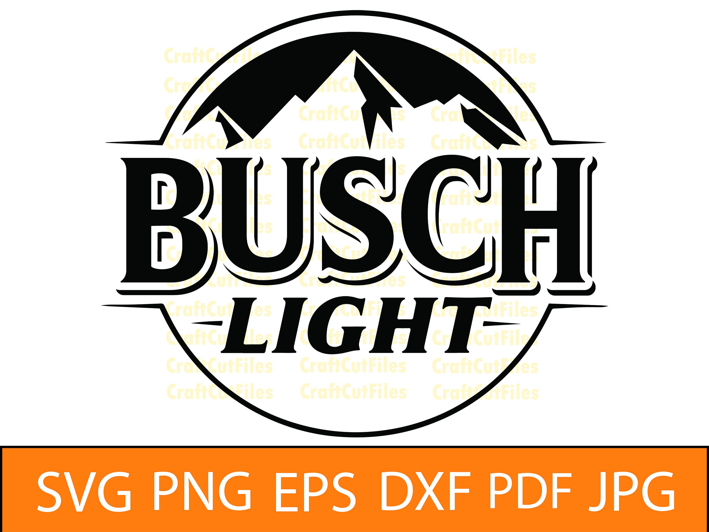 Busch Light SVG PNG DXF - Etsy UK