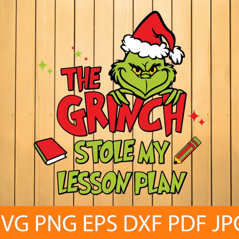 Grinch Lesson Plans Png - Etsy