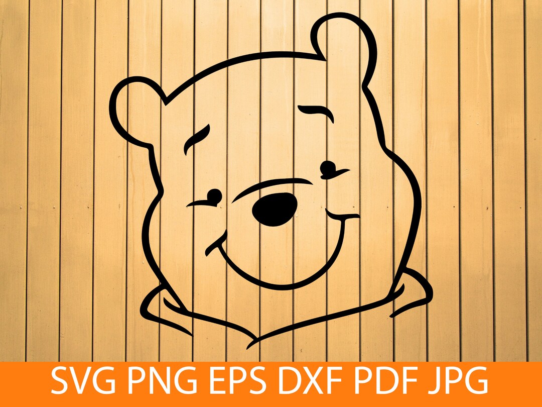 Pooh SVG, Winnie the Pooh SVG, Pooh Clipart, Pooh Files for Cricut ...
