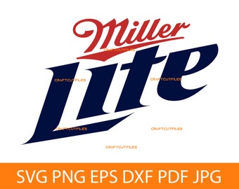 Miller Lite Svg - Etsy Canada