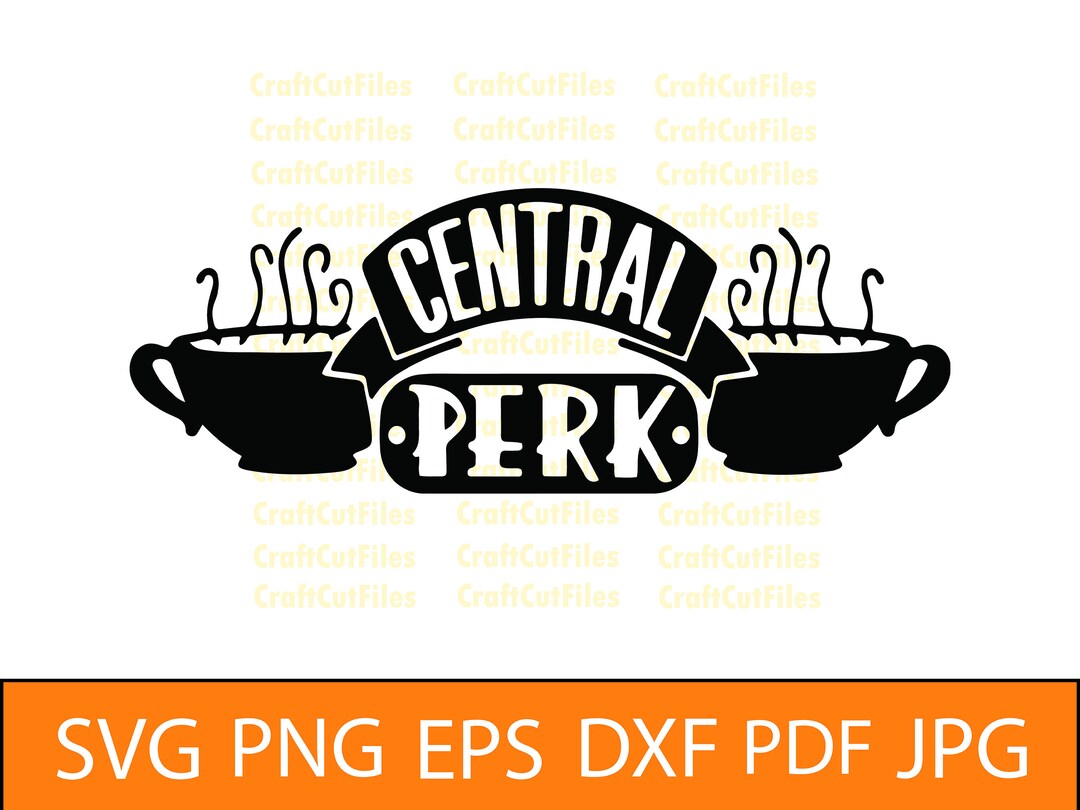 Central Perk SVG, Friends SVG, Central Perk Clipart, Central Perk Cut ...