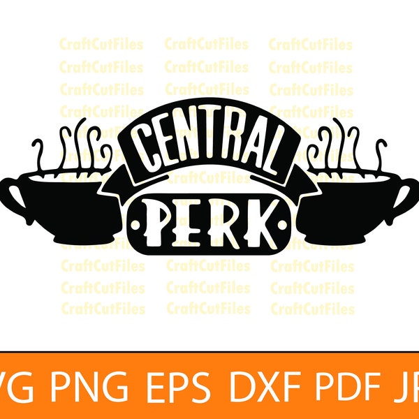 Central Perk Svg - Etsy