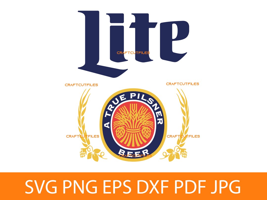 Miller Lite 2 SVG PNG DXF - Etsy