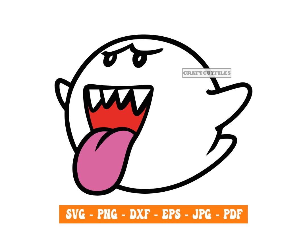 Boo SVG PNG PDF, Boo Clipart, Boo Vector - Etsy